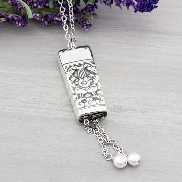 Antique Silverware Adjustable Slider Necklace Coronation 1936 ...